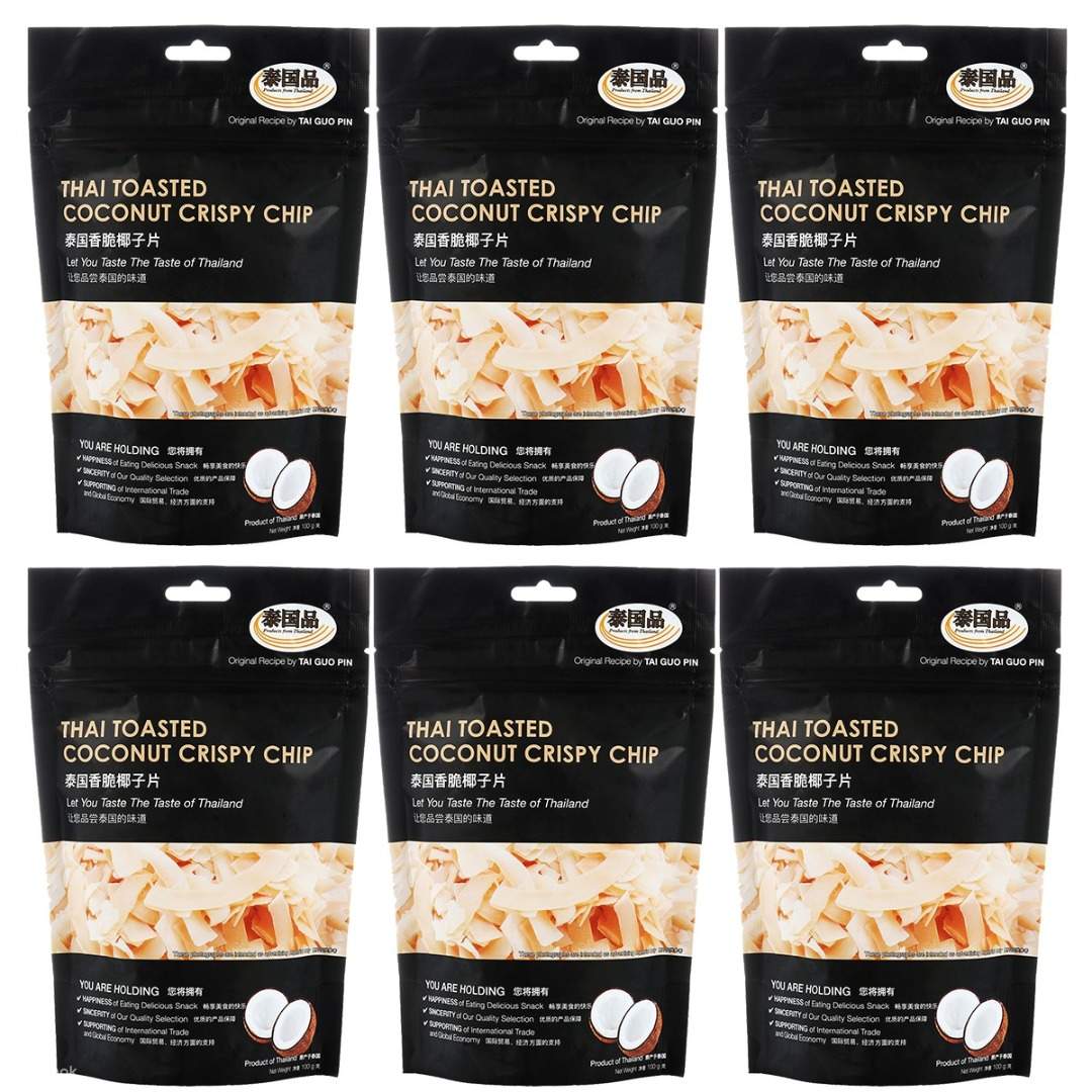 [Thailand Free Delivery] TAI GUO PIN Soft-Dried Mango, Toasted Coconut ...